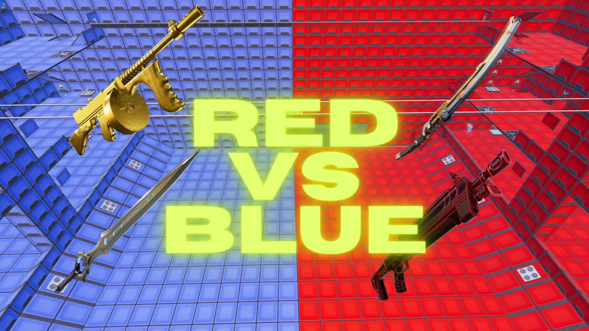 🏆MYTHIC 🔴RED VS BLUE🔵 1997-1814-6318 by bugzly - Fortnite Creative Map ...