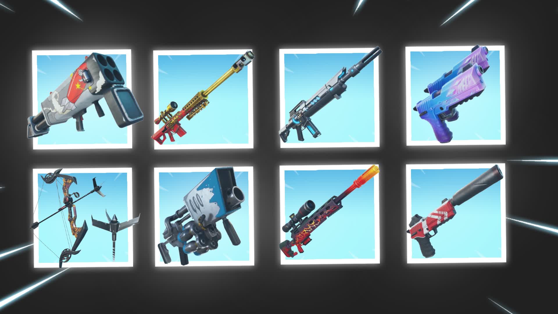 EXOTICS - FREE FOR ALL 1833-0655-3730 by nsmash - Fortnite Creative Map ...