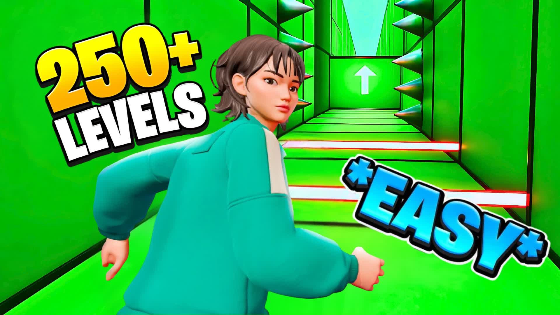 ⭐️ PARKOUR 250+ LEVELS [🎶] 2987-2402-9886 by raycer - Fortnite