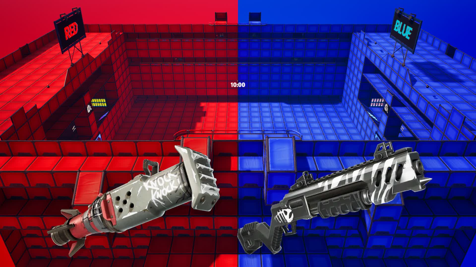 W CRAZY RED VS BLUE 4498-3655-4801 by alexdeez - Fortnite Creative Map Code - Fortnite.GG