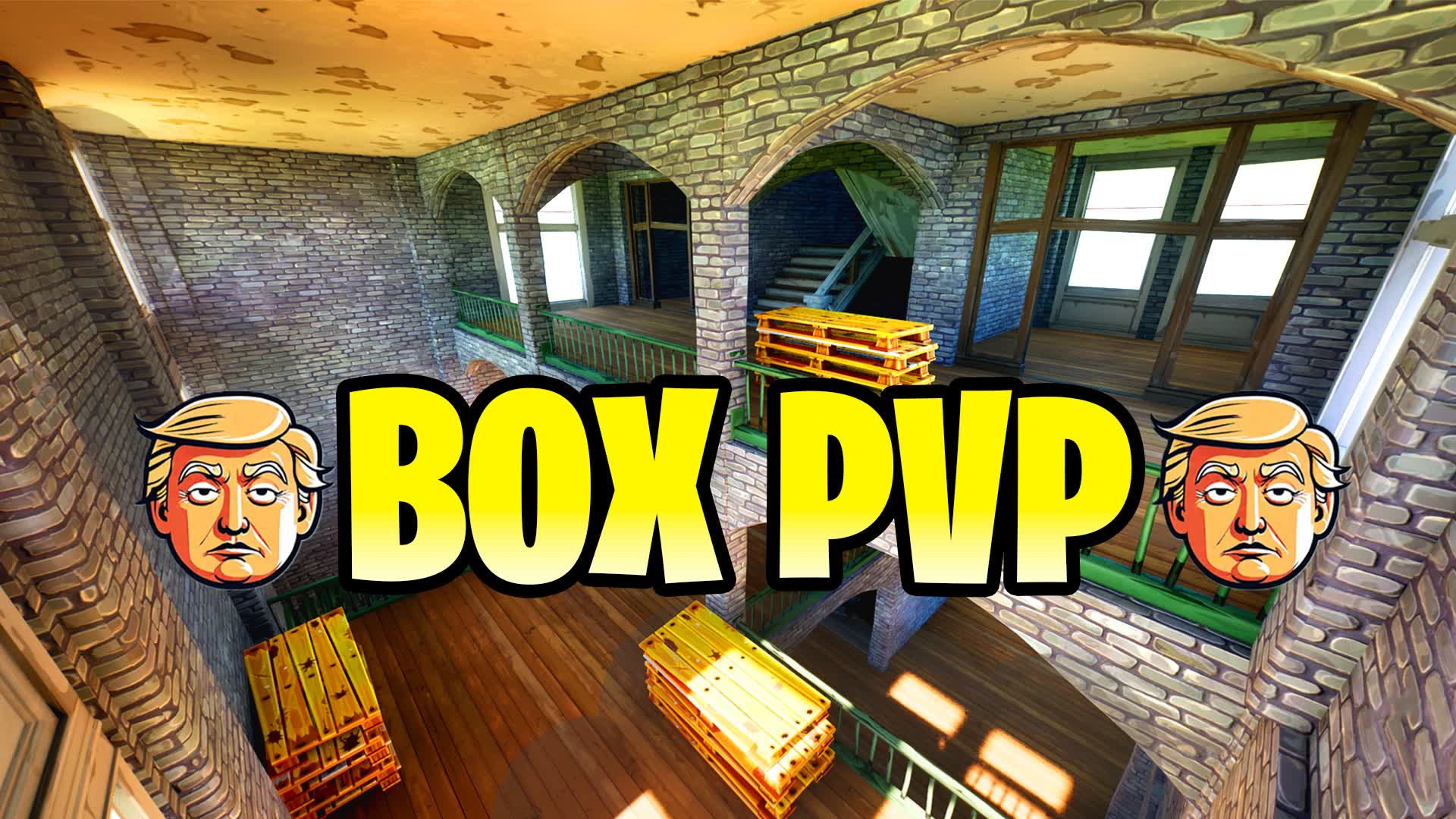 TRUMP TOWER BOX PVP 3836-2646-3057 by senciall - Fortnite