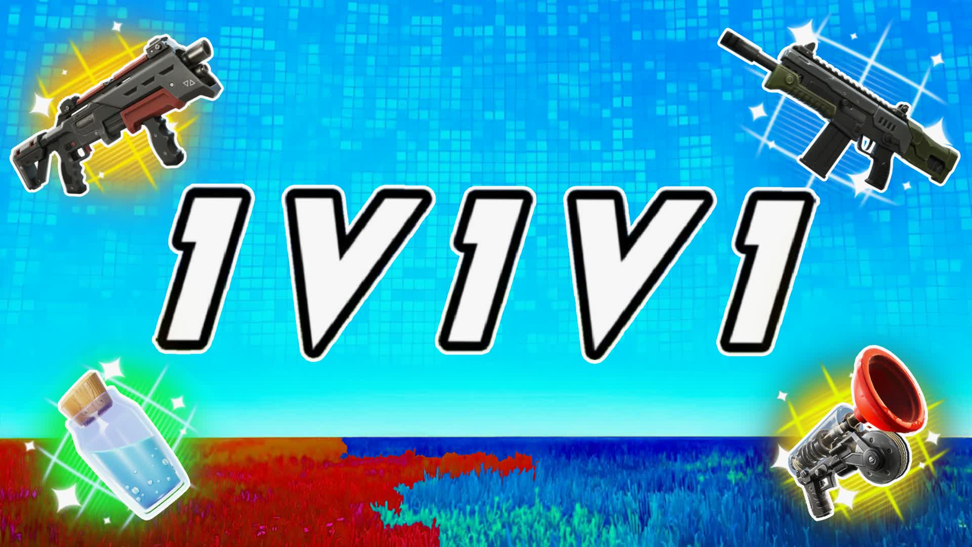 RVB RED VS BLUE PRO 6049-5289-4993 by unc-games - Fortnite Creative Map ...