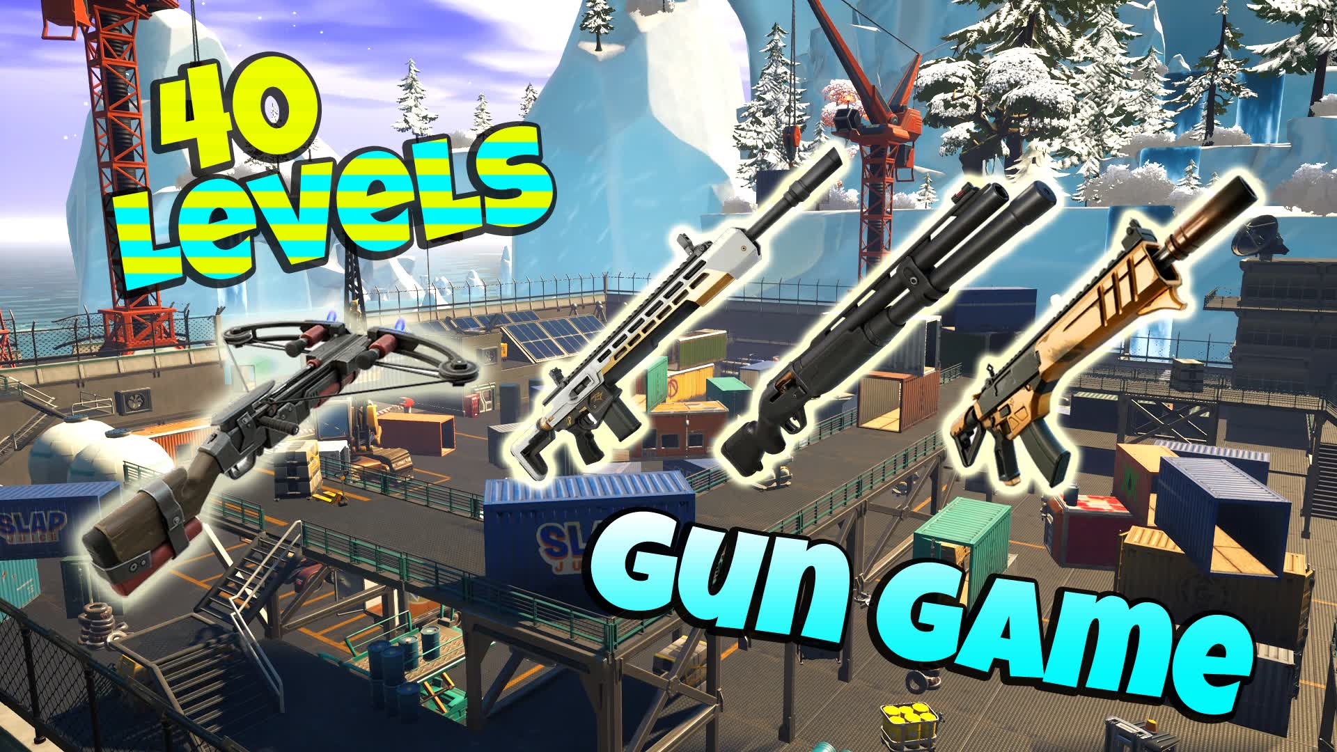 40 LEVELS - GUN GAME⭐ 6839-5002-8383 by k3mmal - Fortnite Creative Map ...
