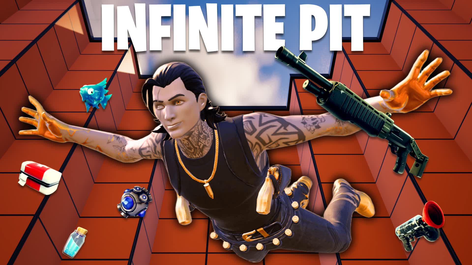 INFINITE PIT 5906-7399-1166 من ابتكار brunomaps - Fortnite