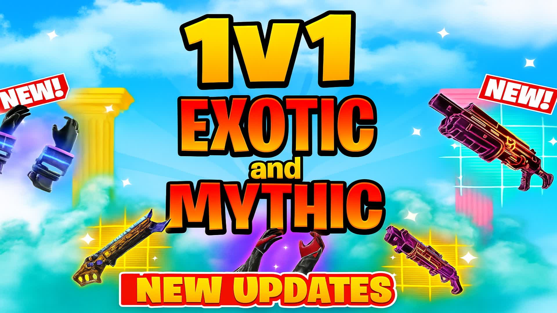 1v1 Exotic & Mythic 6386-1257-3330 by luke7 - Fortnite Creative Map ...