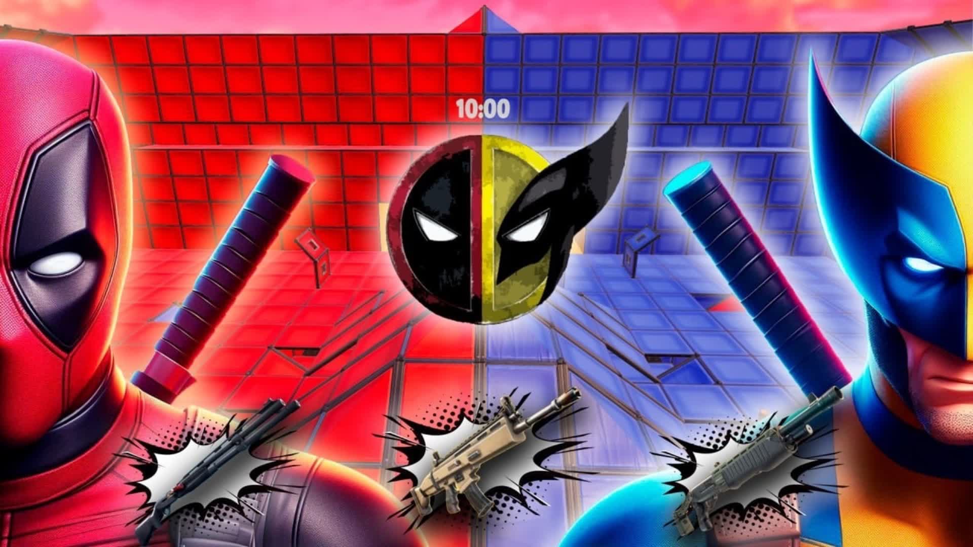 DEADPOOL VS WOLVERINE🔥 6460-0250-3813 by mesrl - Fortnite Creative Map ...
