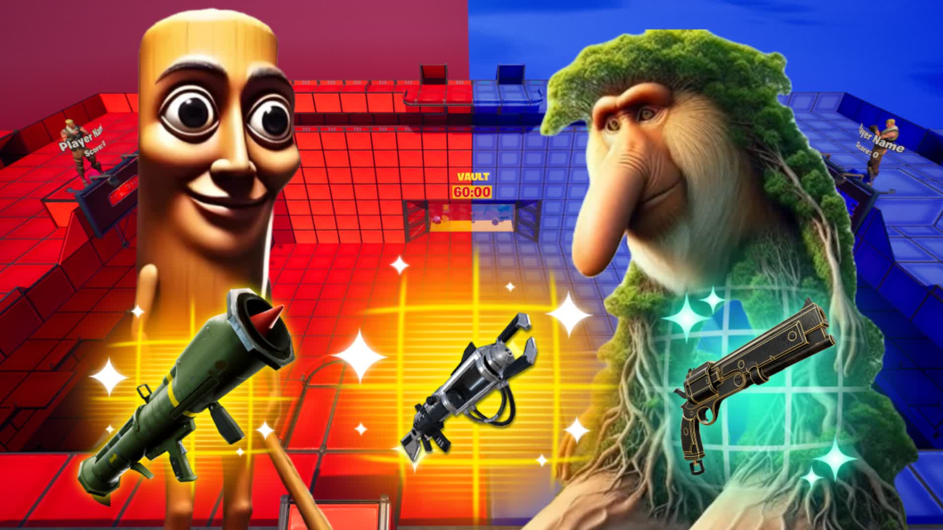 BRAINROT RED VS BLUE 🔴🔵 1233-4279-3395 by exr1y - Fortnite Creative Map ...