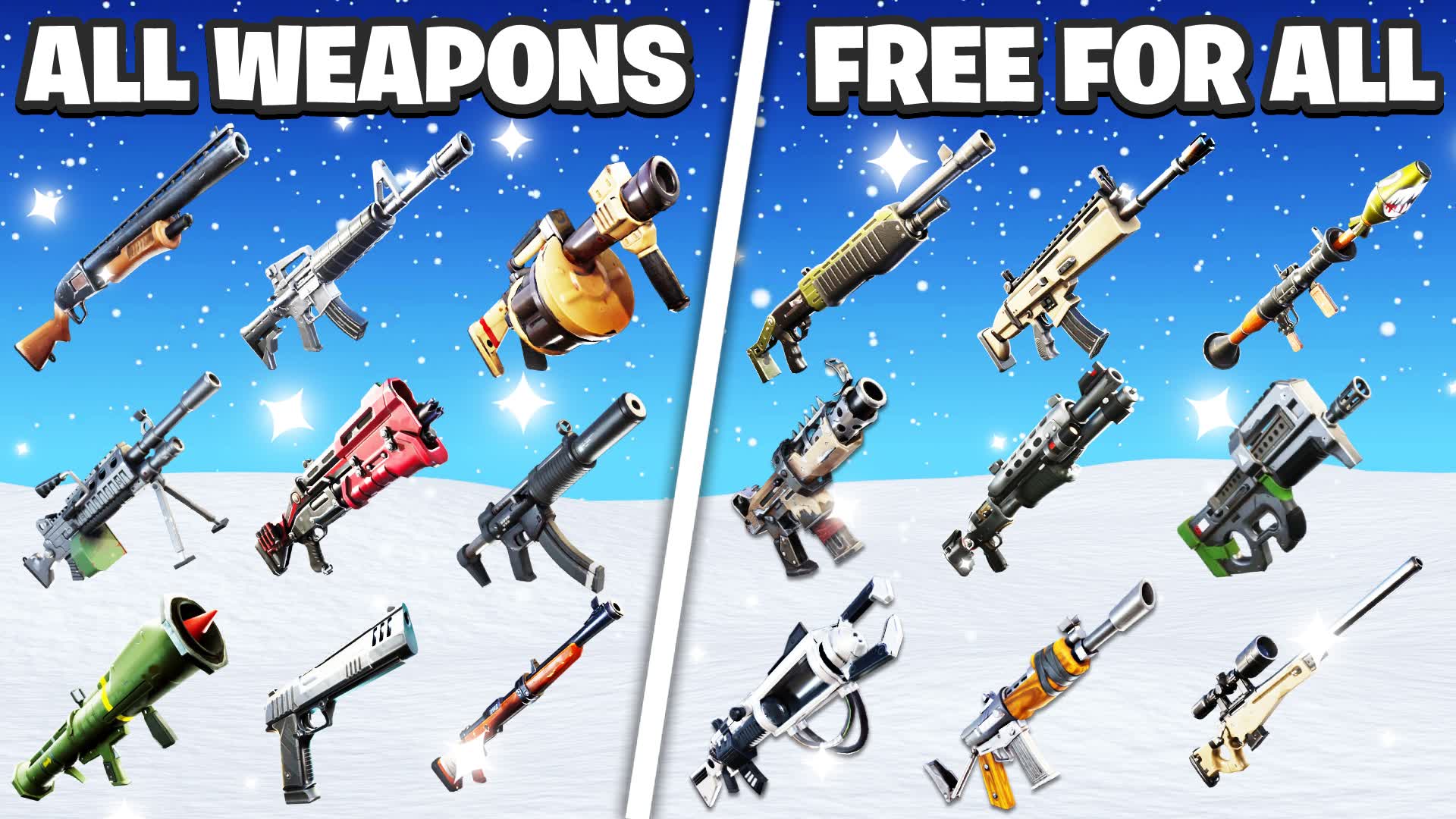 🎄FREE FOR ALL - ALL WEAPONS & ITEMS🎁 0242-6700-7727 by mapjus ...