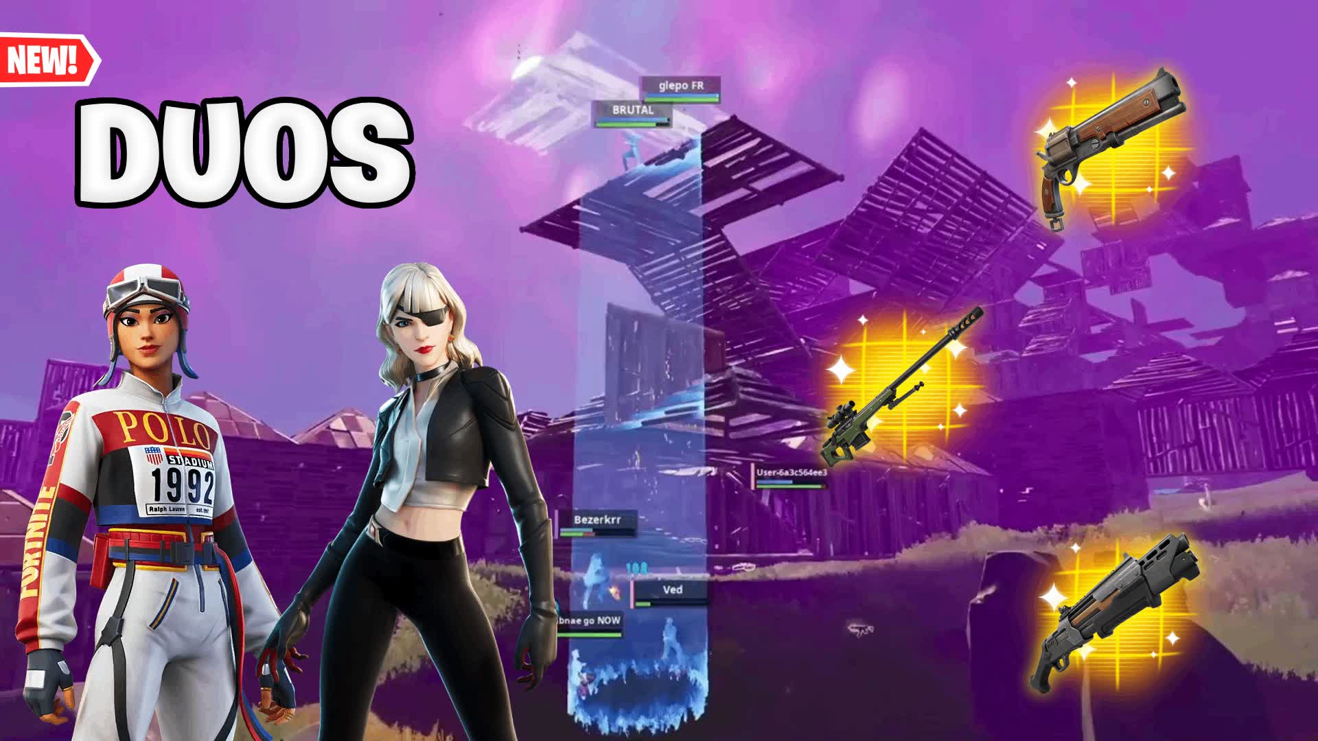 DUOS LATE GAME سكرمز دو🏆 6819-8636-9192 by immoussaa - Fortnite ...