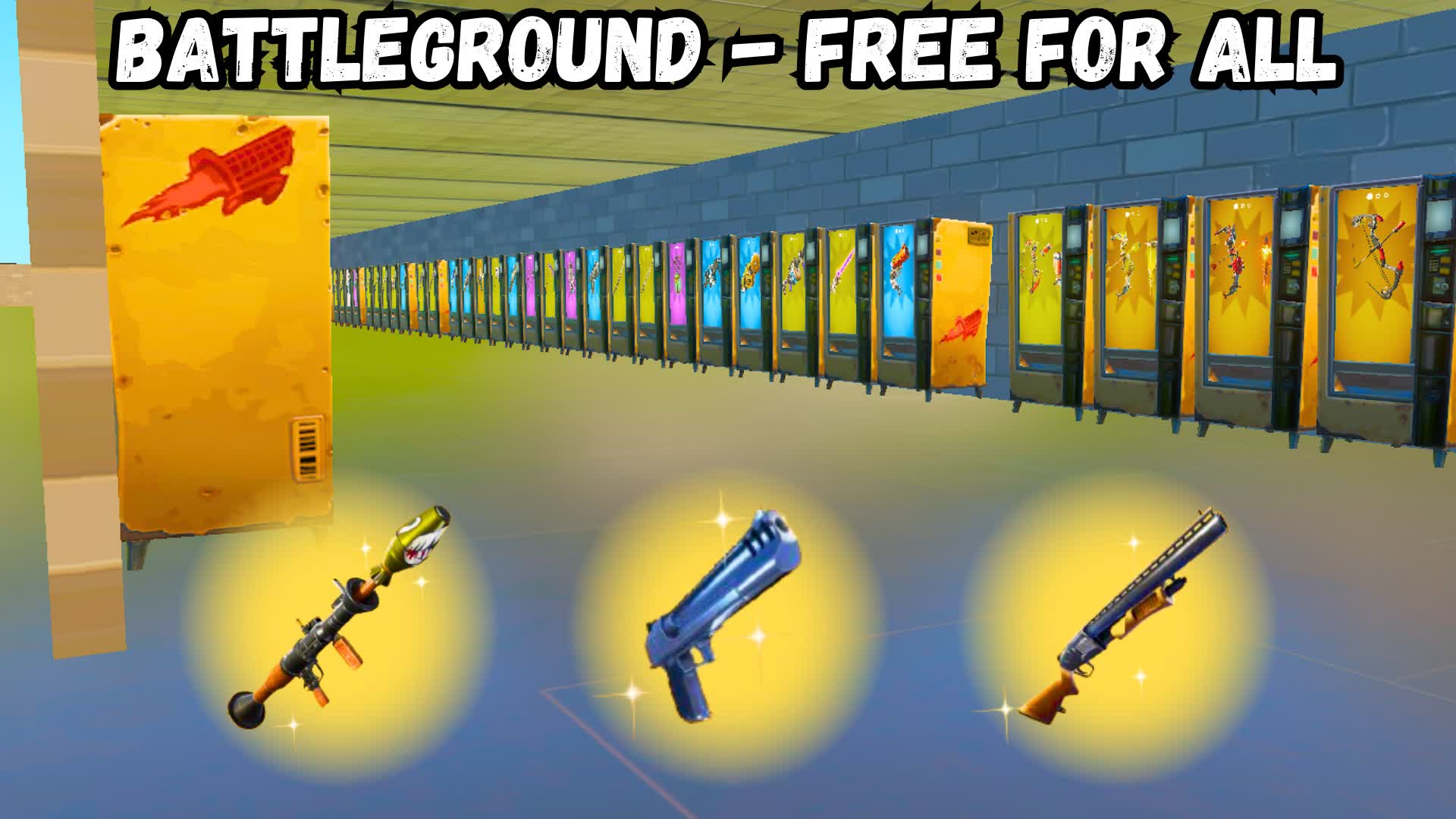 BATTLEGROUND -FREE FOR ALL 2573-3012-6813 by epicteo - Fortnite ...
