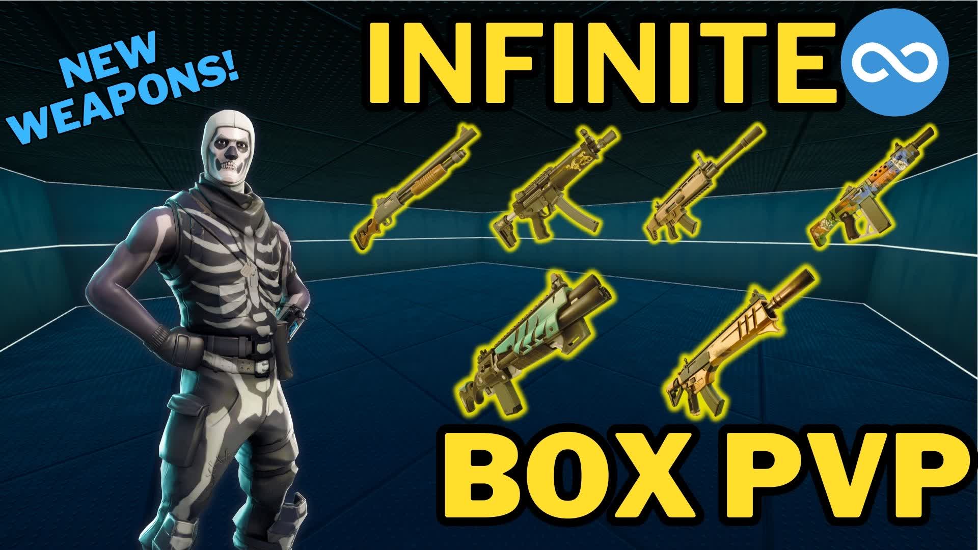 INFINITE BOX PVP🌀 5278-5238-0558 by whokilledtristan - Fortnite Creative Map Code - Fortnite.GG
