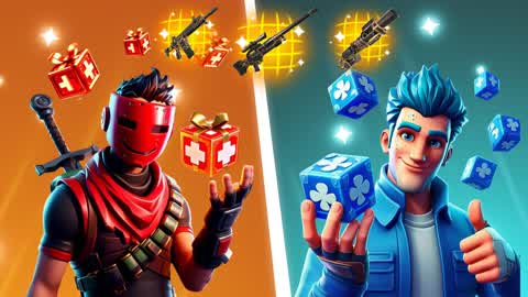 🔥RED LUCKY VS BLUE LUCKY🔥 6042-8451-7767 by hhizy - Fortnite Creative ...
