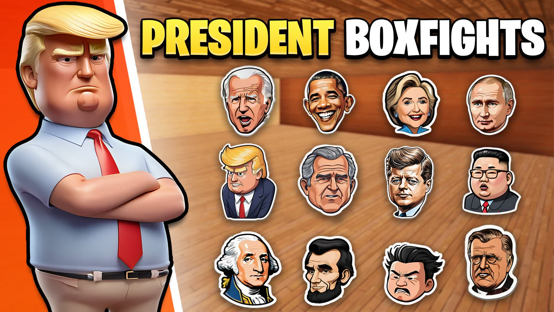 MEME PRESIDENT BOX FIGHT📦 6211-1892-1856 by rockygift2 - Fortnite ...