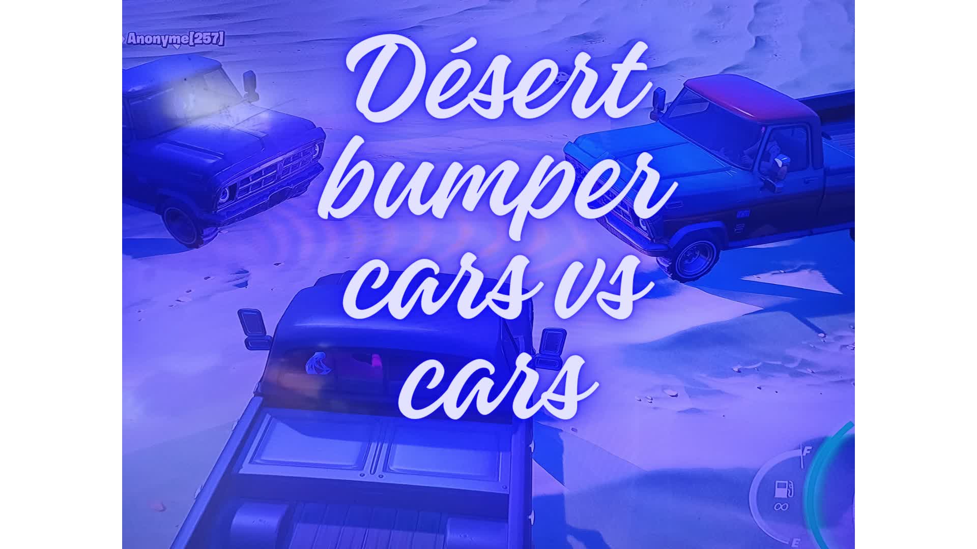 Desert bumper cars vs cars 5264-5376-7723 by mkf3 - Fortnite Creative ...