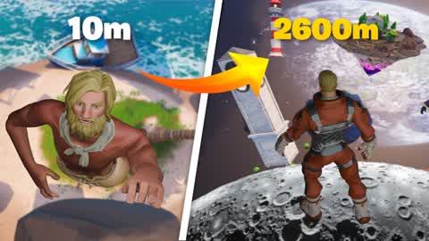 🏝️Castaway Only Up! 9971-4533-1517 by t4czka - Fortnite Creative Map ...