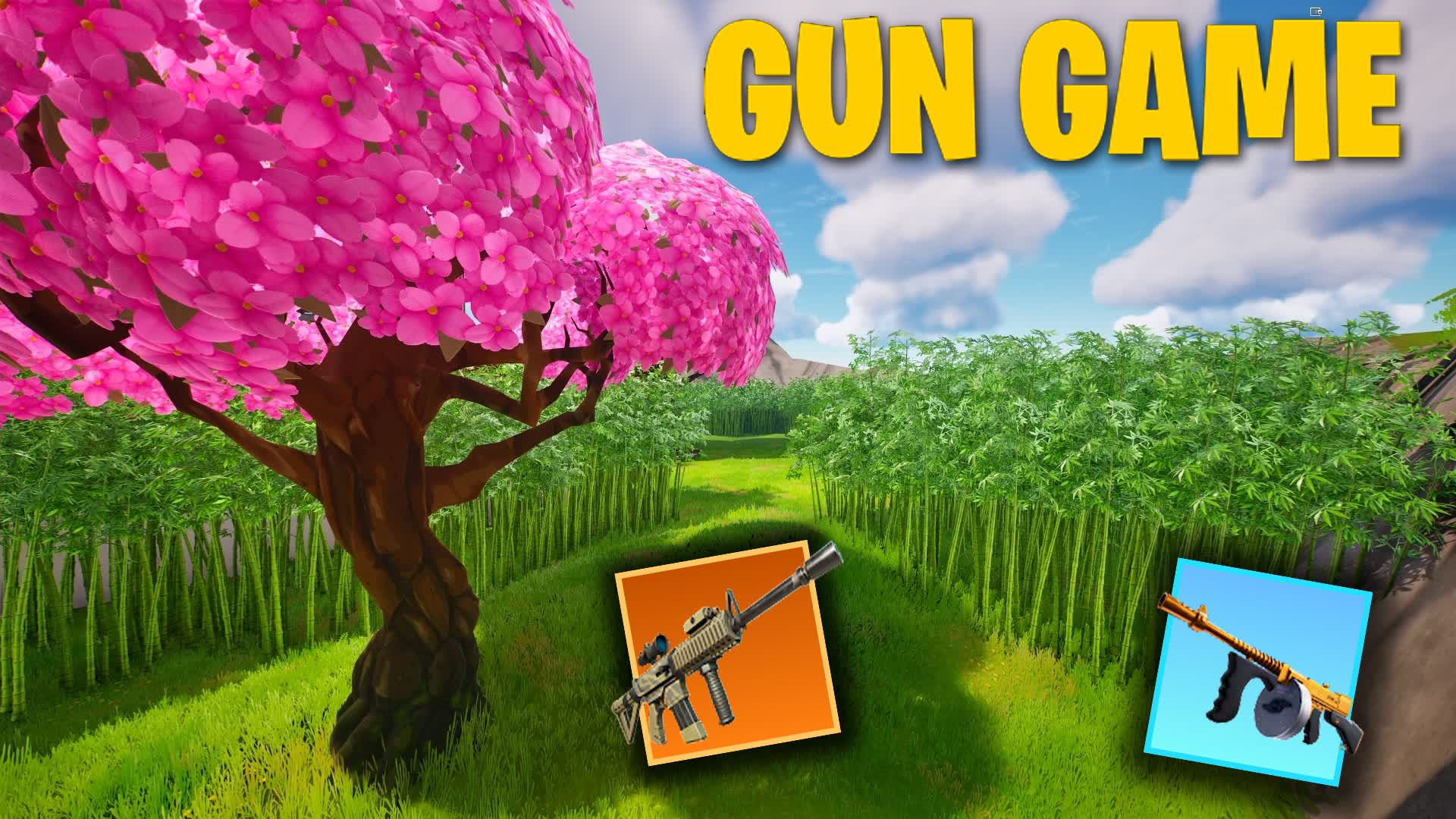 LUCKY ONE SHOT GUN GAME 3782-6555-7096 by TeamGobblers - Fortnite.GG