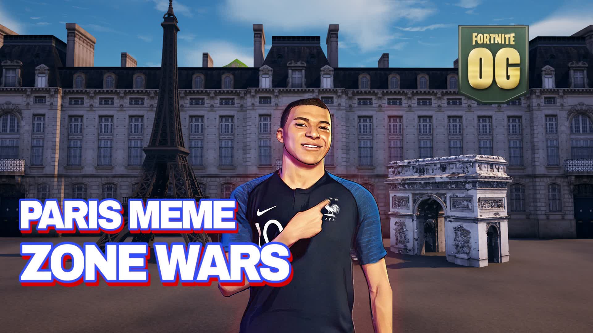 PARIS MEME ZONE WARS 🇫🇷 (OG) 9356-3106-9955 by ultm_salih - Fortnite ...