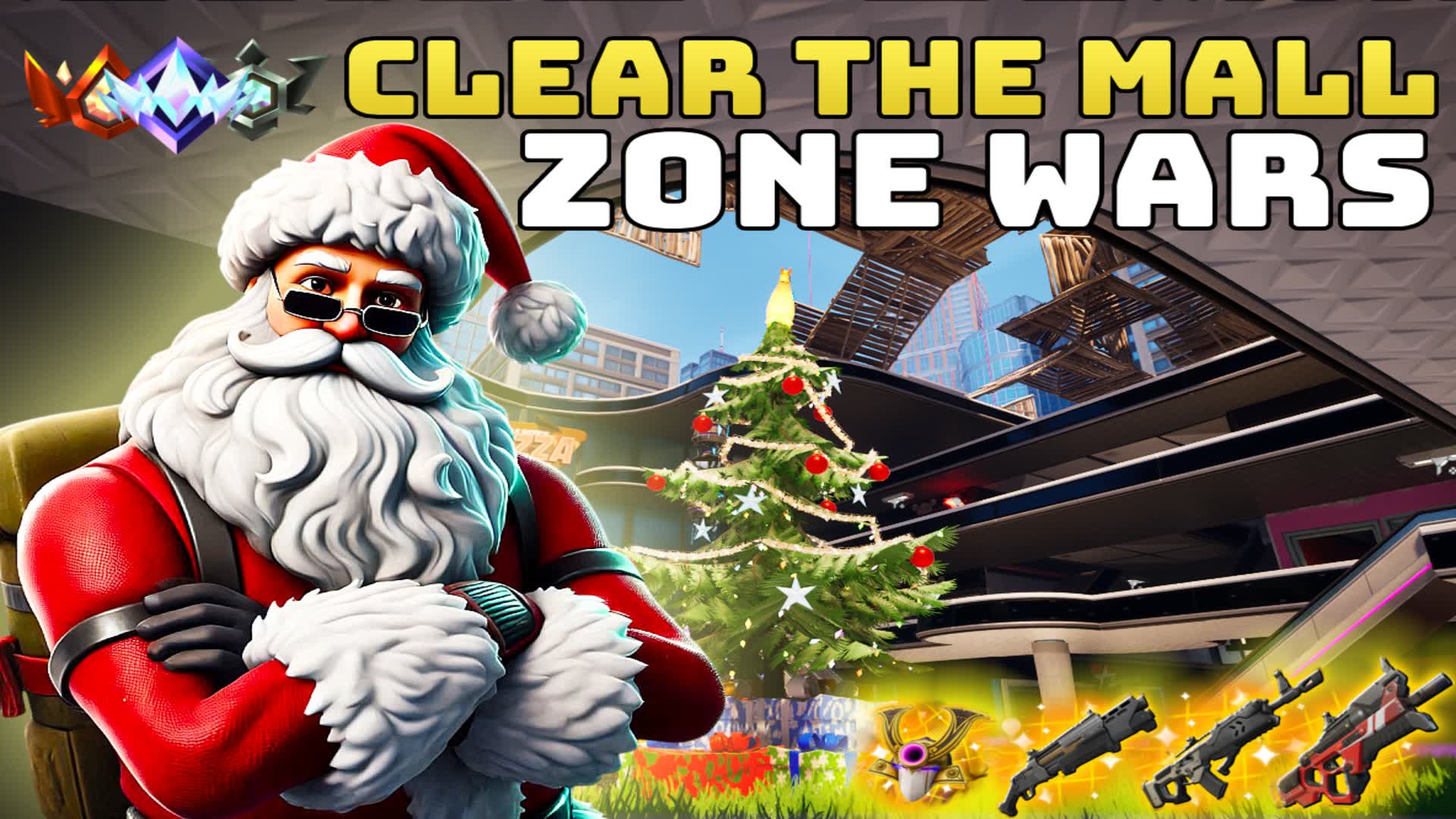 🌳CLEAR THE MALL REALISTIC ZONEWARS 2742-4942-9121 by chillo - Fortnite ...
