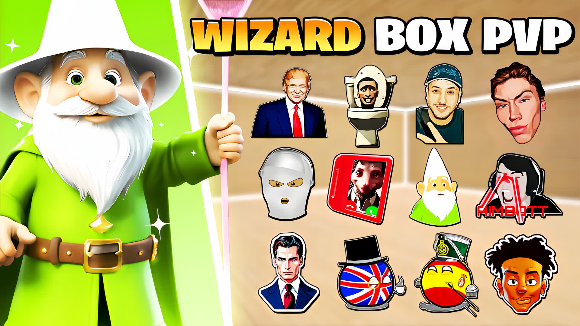 🧙WIZARD BOXFIGHTS💀 - 5382-5300-3141 | Fortnite Zone