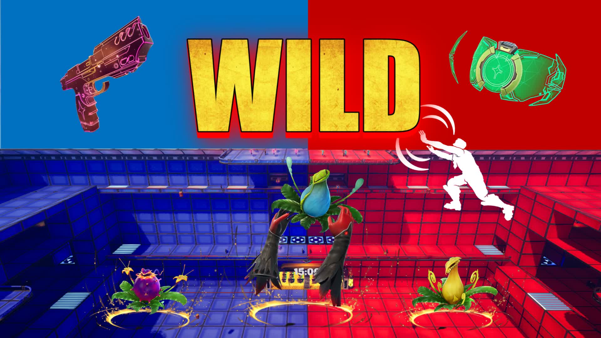 WILD RED vs BLUE 🔴🔵 RUBE 5683-9437-2257 by dj_rube - Fortnite Creative ...