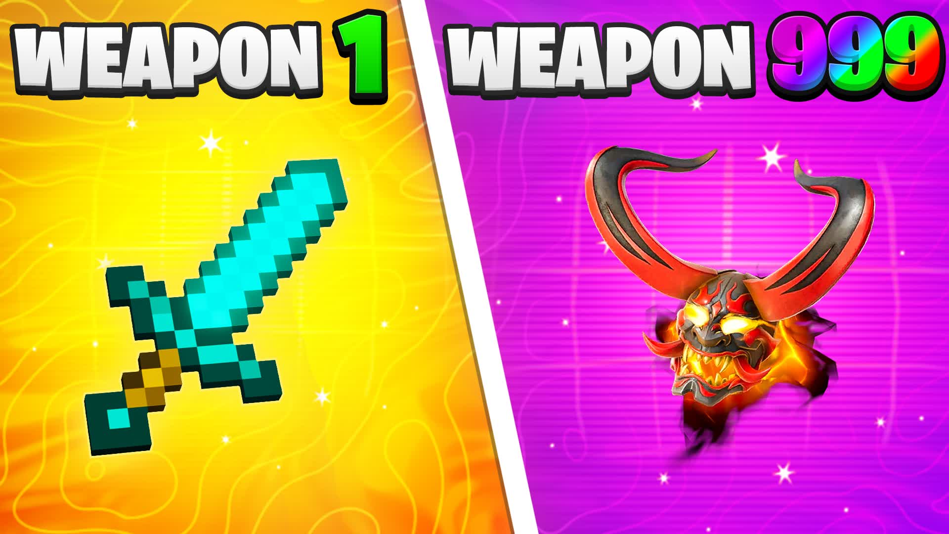 INFINITY CHAOS🔫GUN GAME🎯ONE SHOT 9005-9138-2749 by size - Fortnite