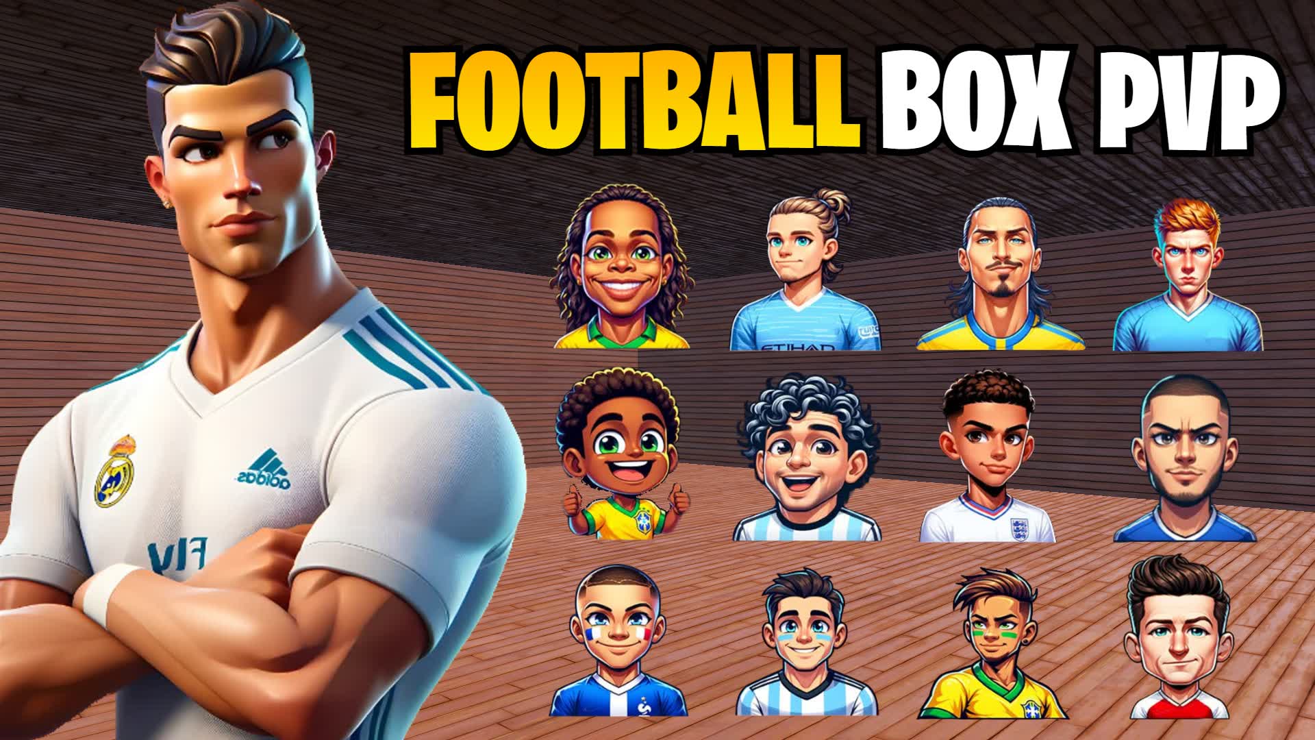 FOOTBALL BOX PVP📦 3808-3756-6706 by ugg - Fortnite