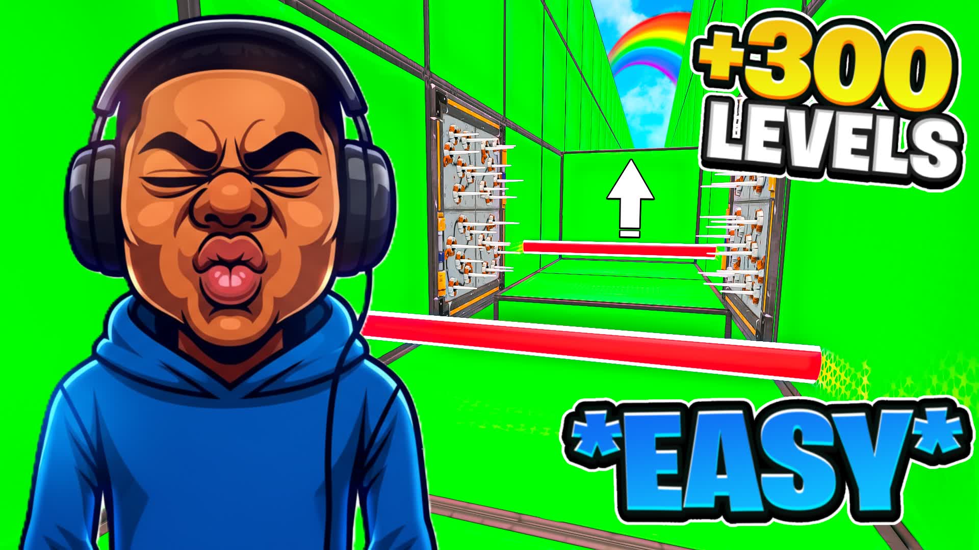 SUPER EASY PARKOUR 300+ LEVELS ⭐️ 7451-4166-7237 by hehe_boy - Fortnite ...