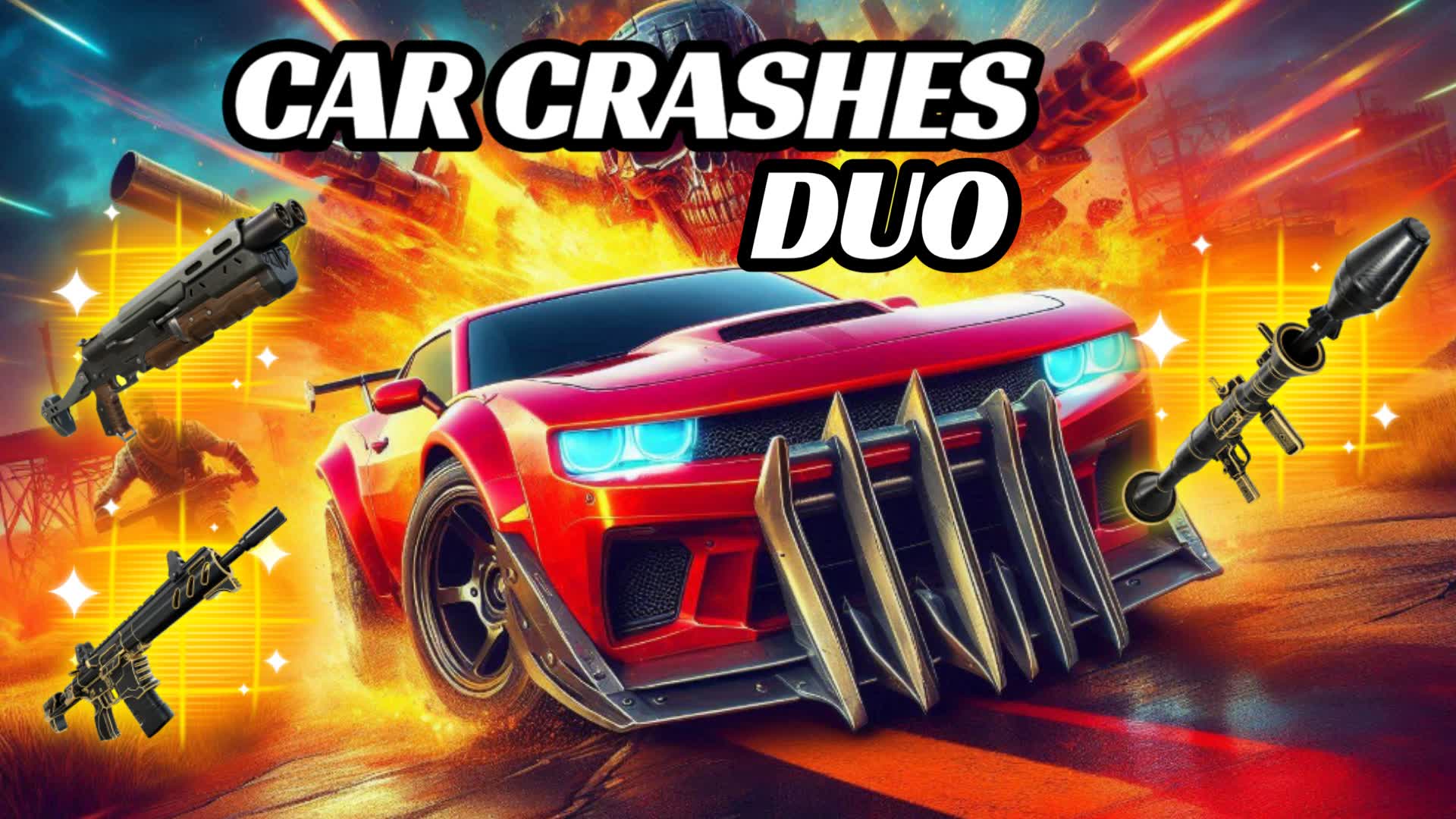 🚗Car Crashes Duo! 🔥 9952-2384-4029 by mochis - Fortnite Creative Map ...