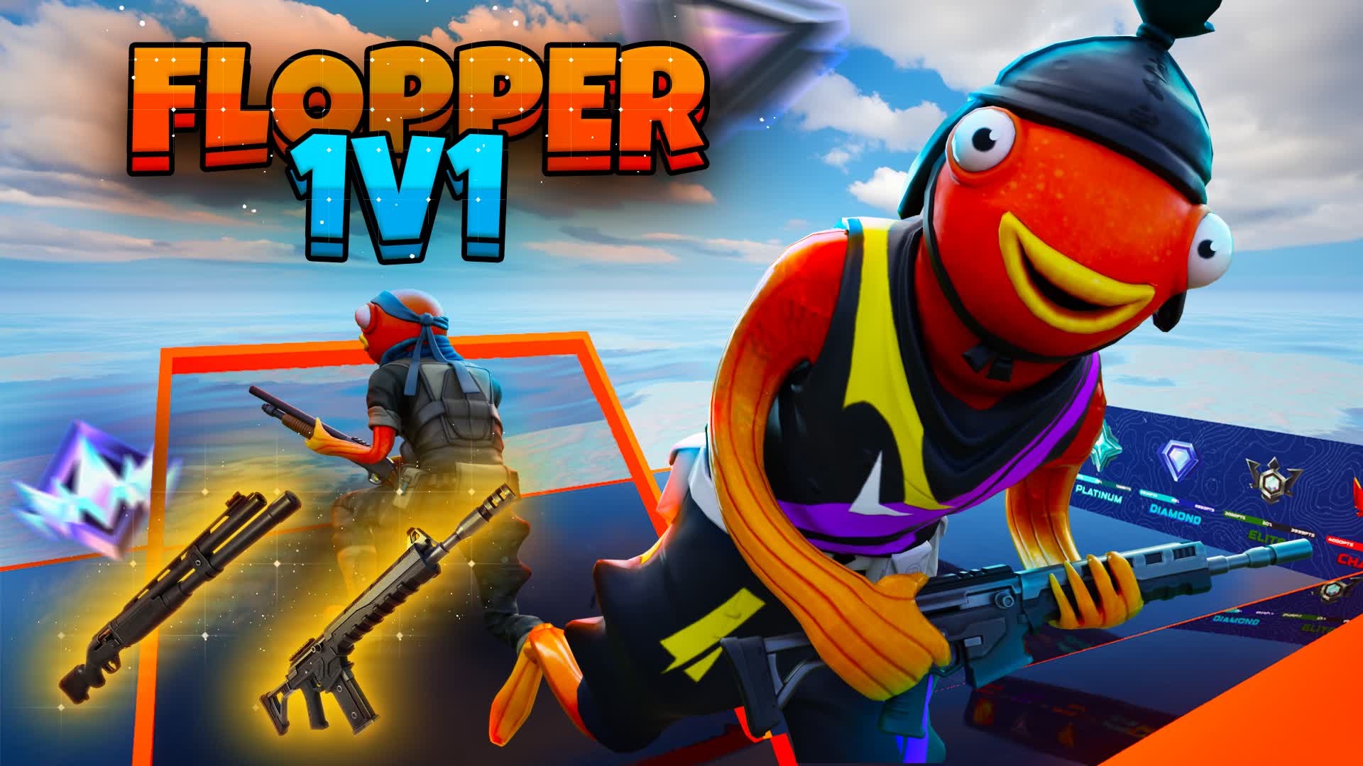 1V1 Flopper Build Fight🐠[ZeraX] 4421-2928-1879 by zx_10 - Fortnite ...