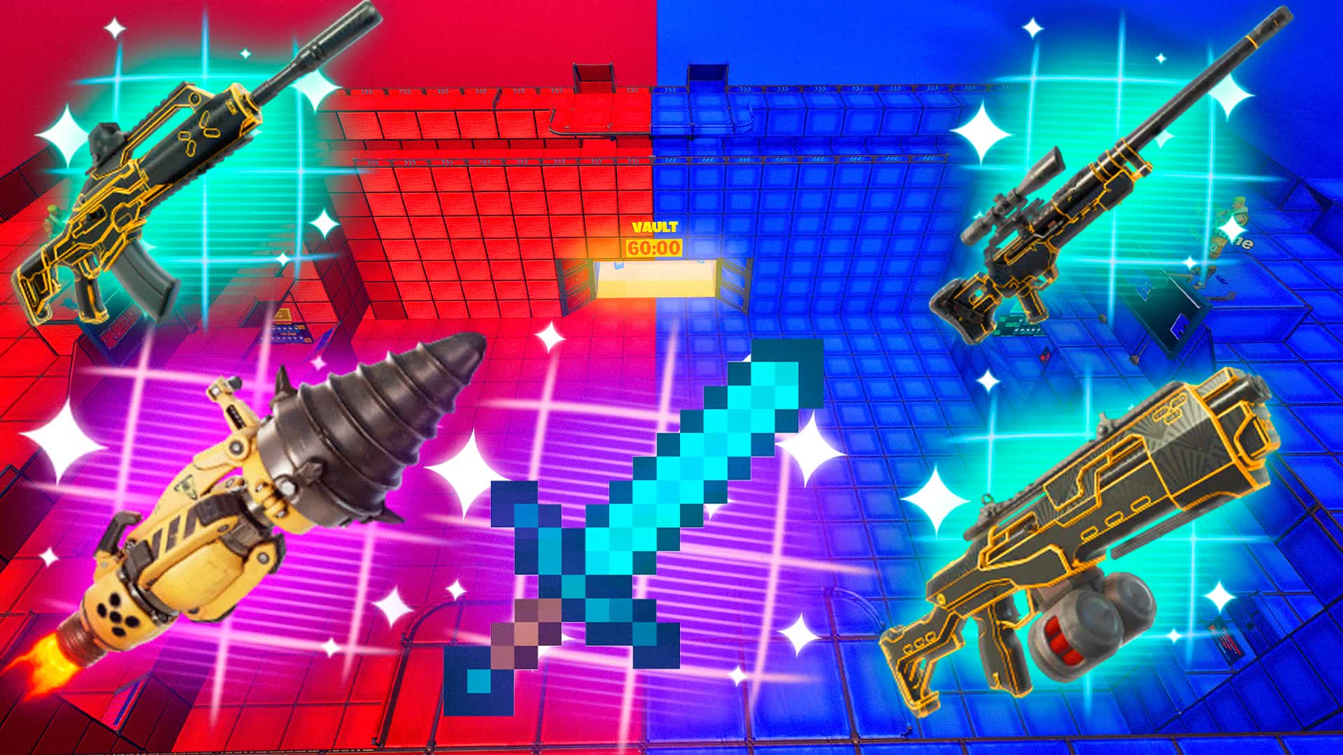 CRAZY HERO RED VS BLUE 🔴🔵 4509-4585-0287 by trapfnbr - Fortnite ...