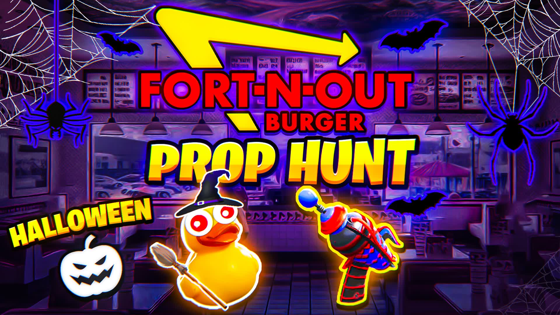 FORT N OUT PROP HUNT🍔 4394-7683-7216 par babajmaps - Fortnite
