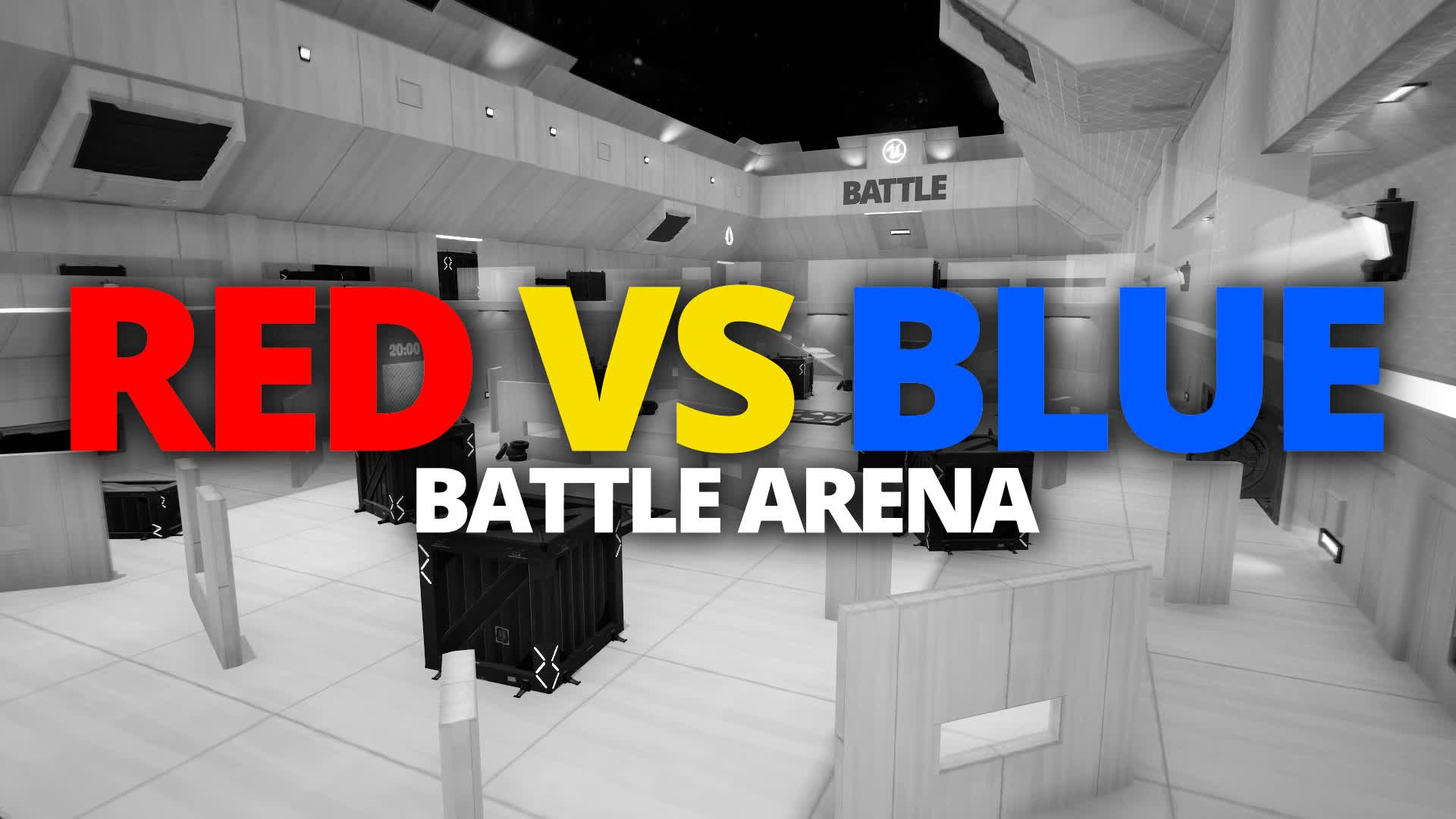 RED VS BLUE - BATTLE ARENA 🔴🔵 6913-0208-0957 par vangork - Fortnite