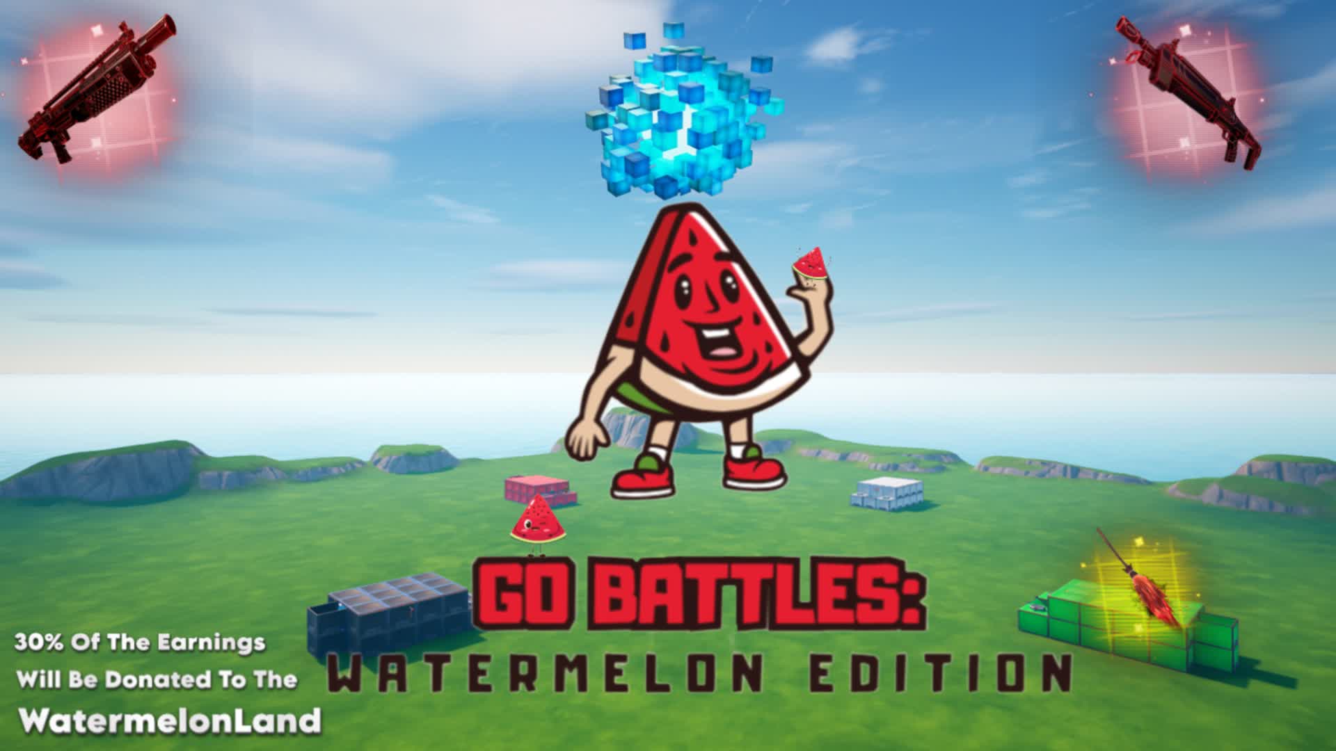 Go Battels - Watermelon edition 9422-4553-3766 by snayvz - Fortnite