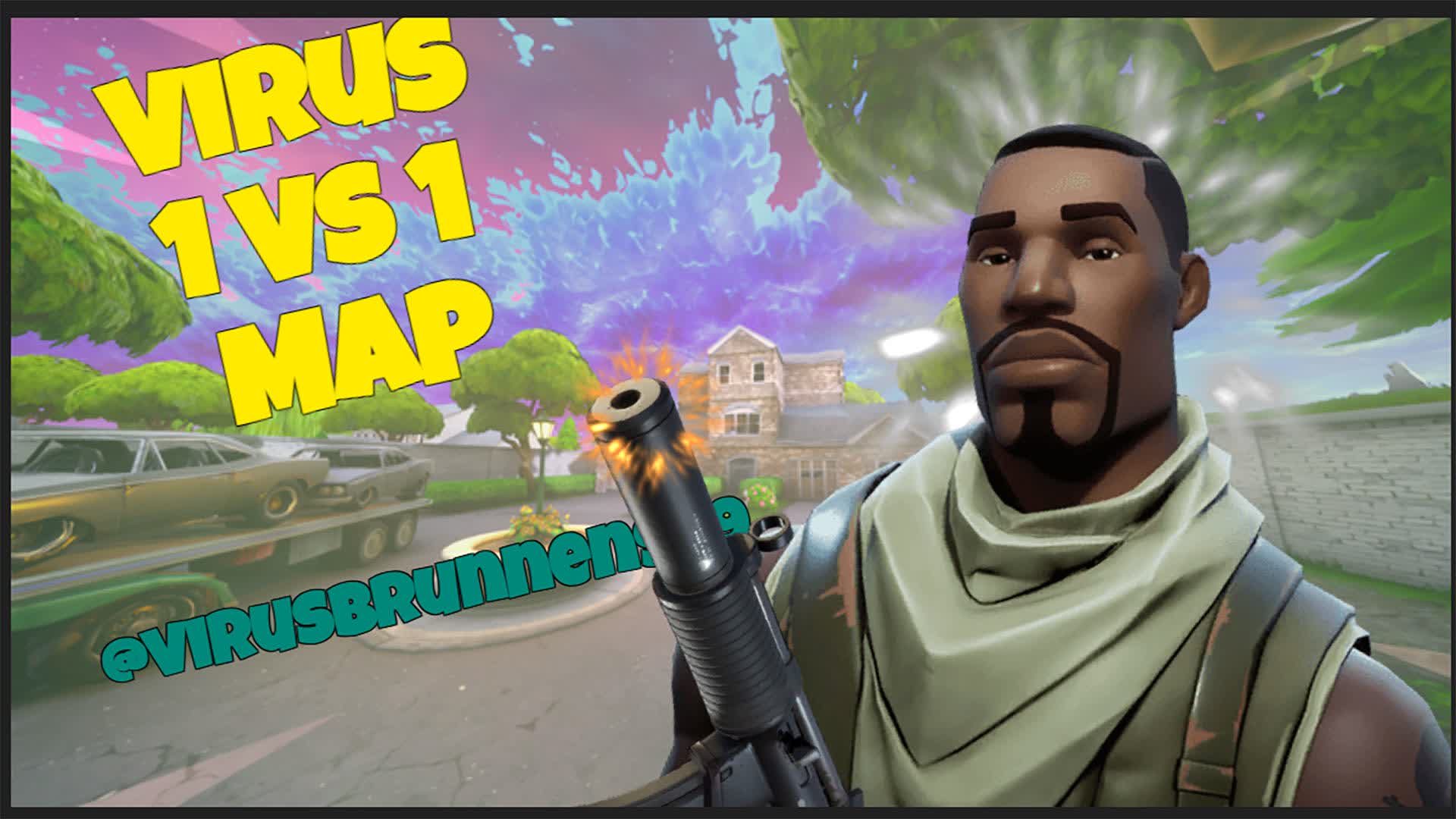 Virus 1 vs 1 Map 4051-1501-2766 by virusbudda - Fortnite