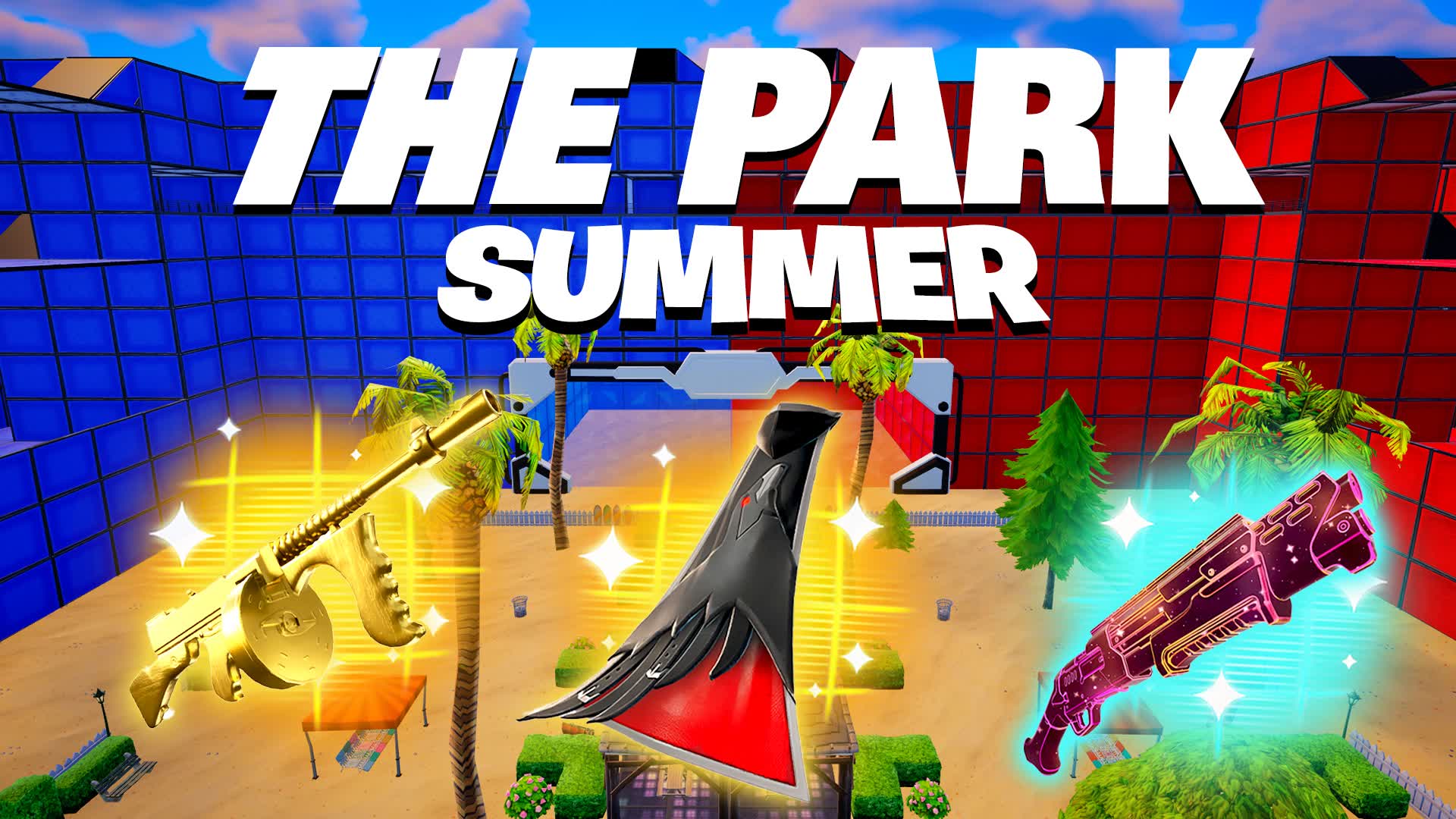 🔴🔵THE PARK RED VS BLUED🔴🔵 9465-0981-6024 by 21yt - Fortnite Creative ...
