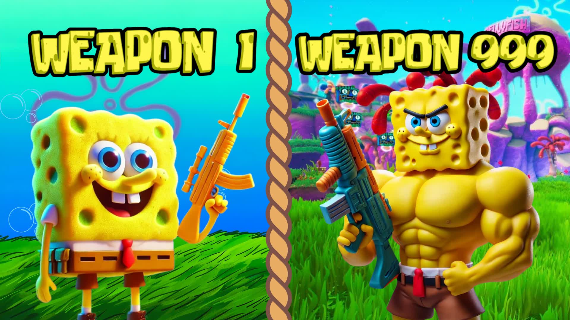 ⭐GUN GAME SPONGEBOB 🔫- ONE SHOT🎯 0063-1083-6617 by michelchadiz ...