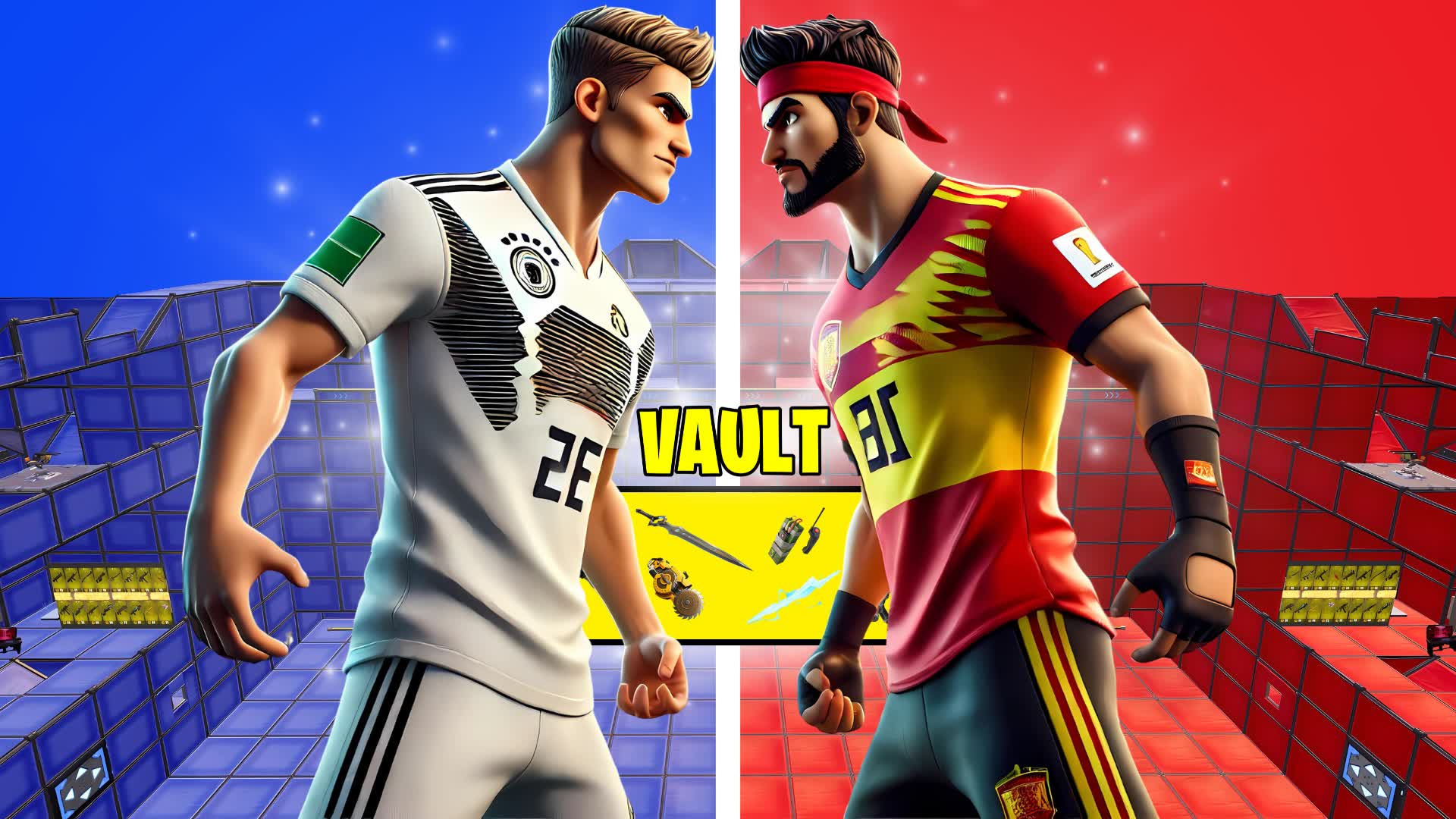 SPAIN VS GERMANY 5420 1122 5842 By Dgf17 Fortnite Creative Map Code SPAIN VS GERMANY 5420 1122 5842 By Dgf17 Fortnite Creative Map Code