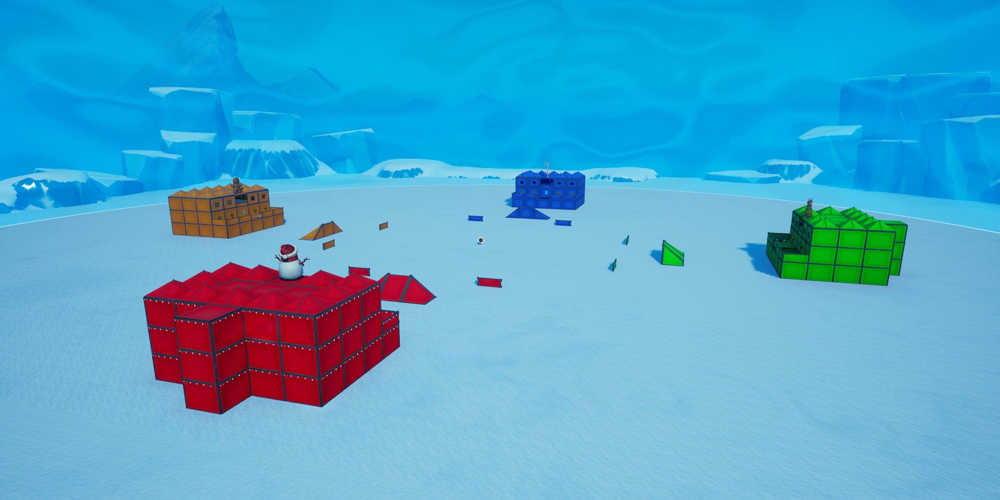 WINTER ZONE WARS ️🎄 4v4v4v4 8453-9178-1071 by jxr - Fortnite Creative ...