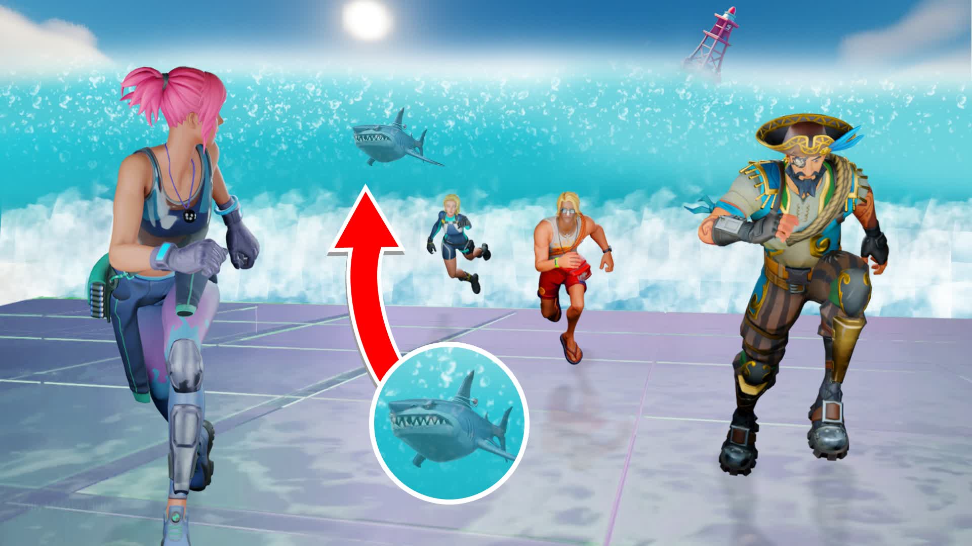 1V1 Aqua Arena Build Fights Free For All 2411-9912-9709 by gemy ...