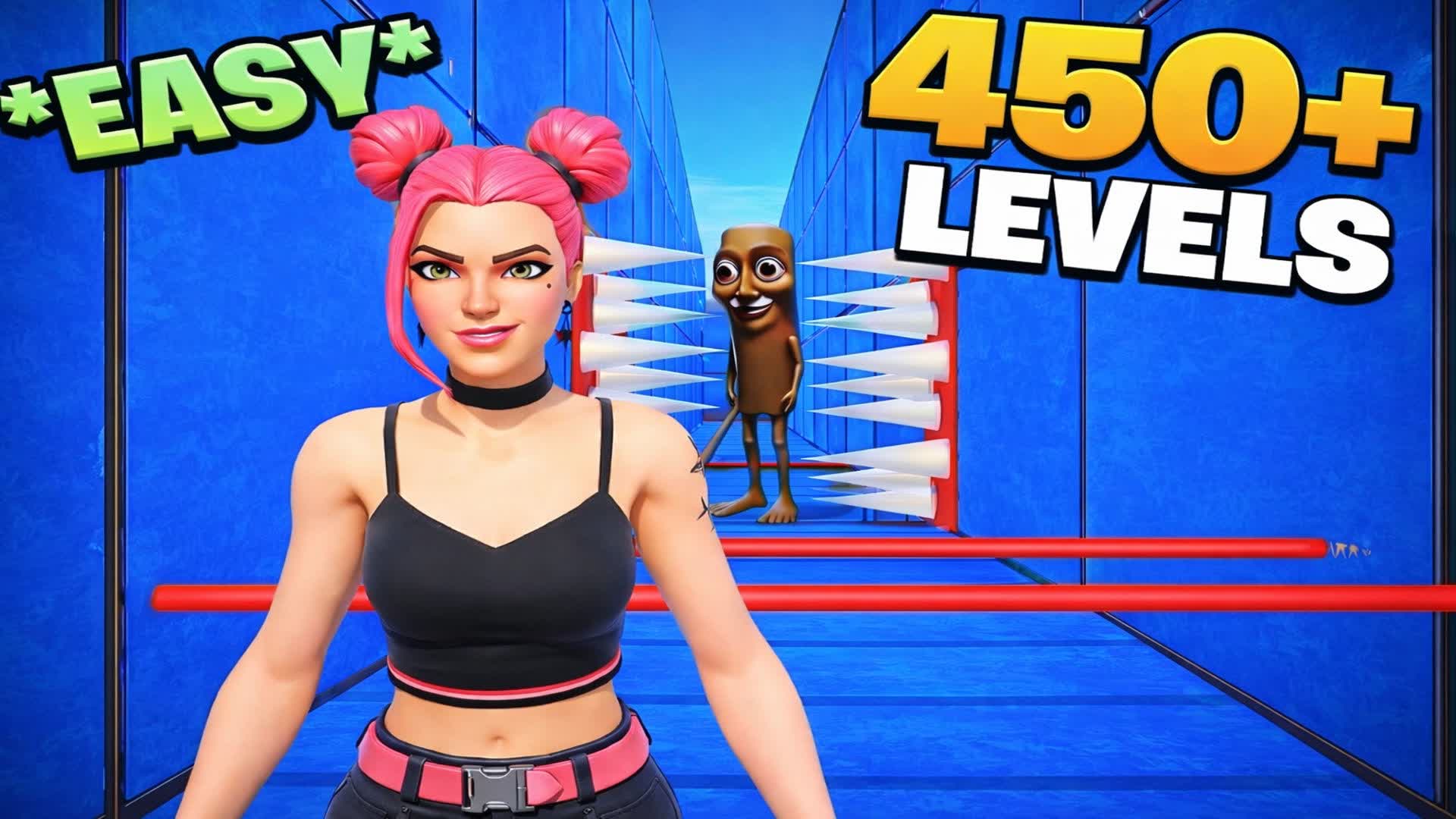 🔥MEGA PARKOUR 450+LEVELS – Speedrun&Fun 9557-7663-0917 by ratzz - Fortnite Creative Map Code ...