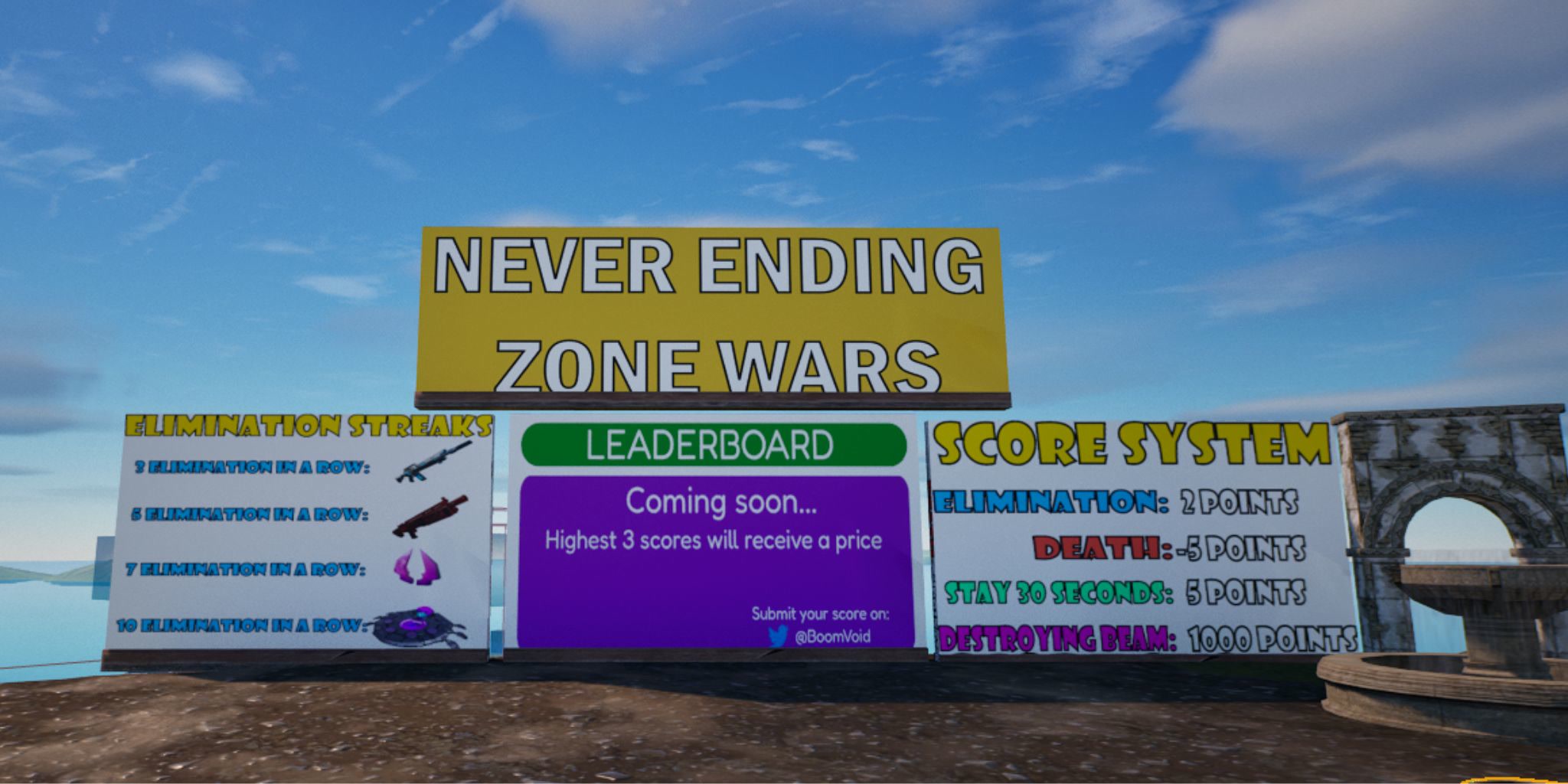 Never Ending Zone Wars 0314-0431-1773 by armagevic - Fortnite Creative ...