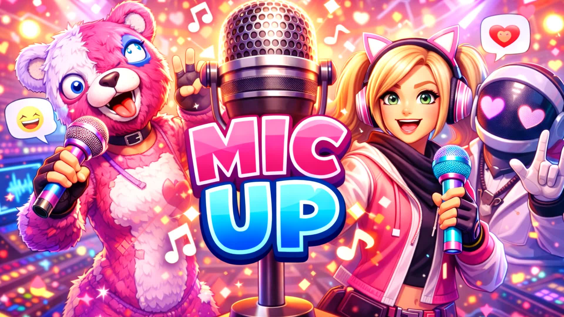 MIC UP 🎙️ CHILL WORLD 3547-4767-4956 by nightf - Fortnite