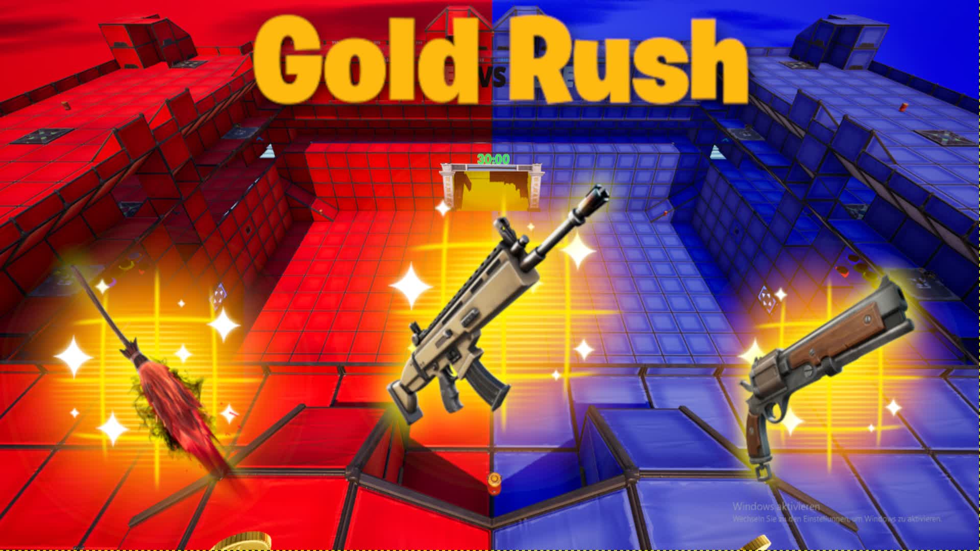 Gold Rush Red Vs Blue 4640-0364-0756 by camil - Fortnite Creative Map ...