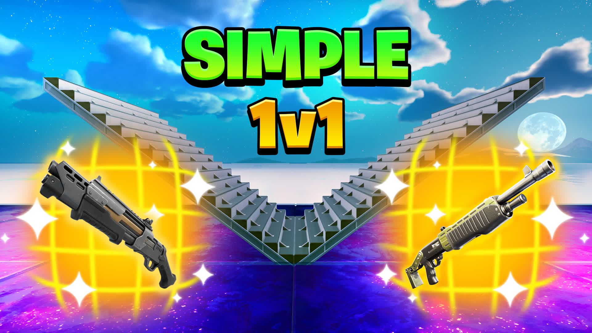 SIMPLE 1v1 ️ by Kotolev 2658-4262-5574 by kotolev - Fortnite Creative ...