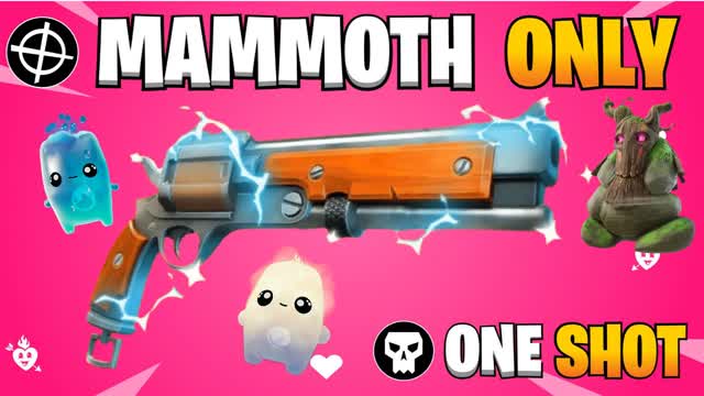 INSANE MAMMOTH PISTOL ONLY🎯ONE SHOT 1898-2385-6291 by leafgamesfnc ...