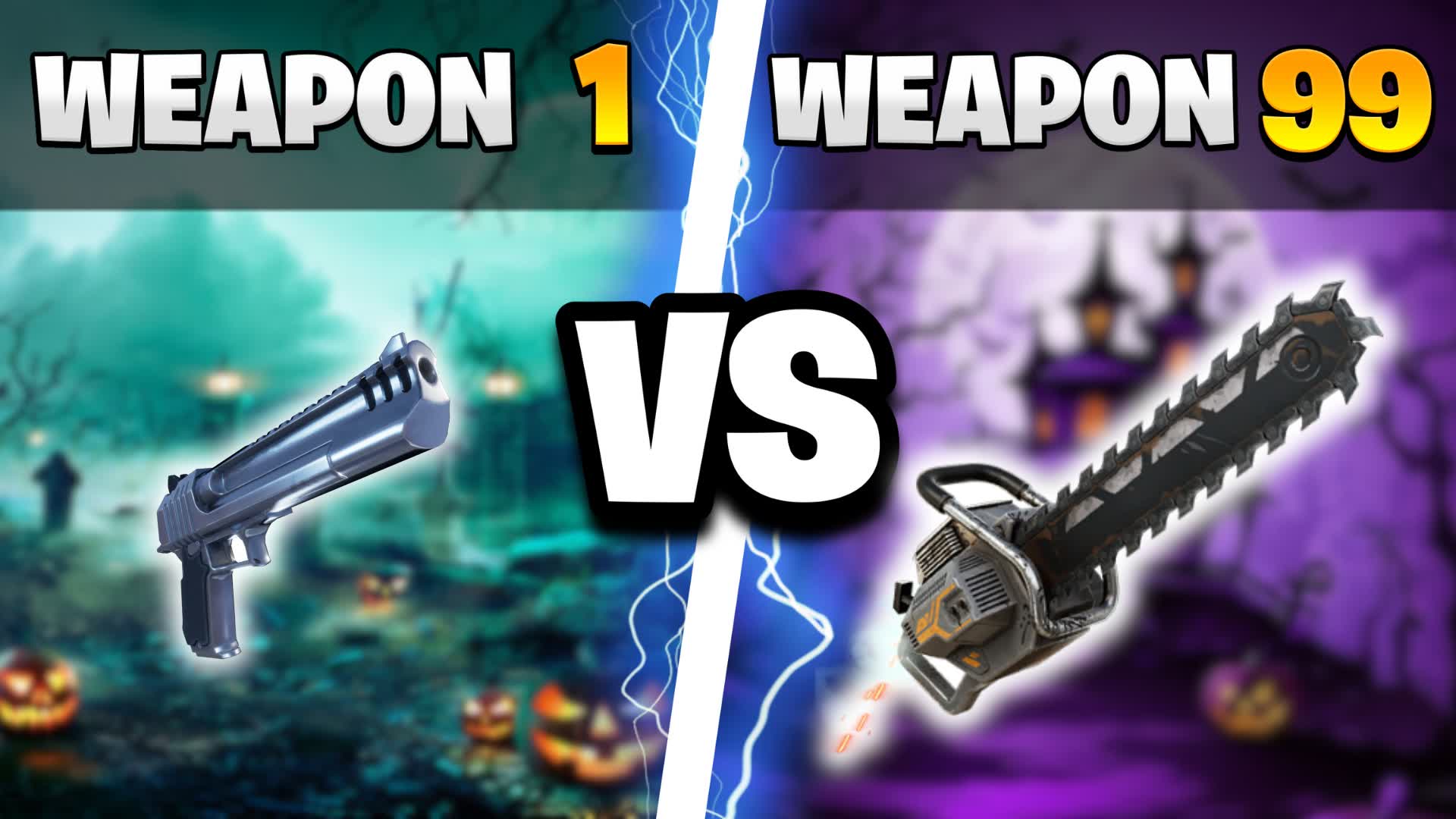 🎃HALLOWEEN GUN GAME🍂 ONE SHOT 1951-8587-1614 من ابتكار fanklez - Fortnite