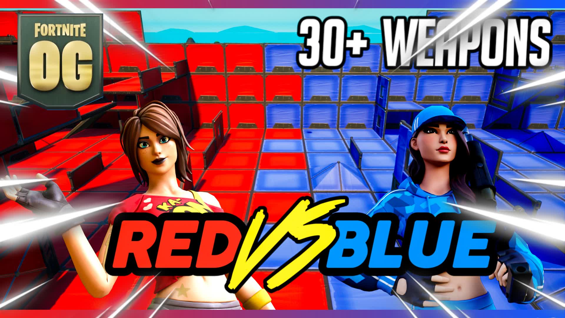 🔴RED VS BLUE🔵 [OG UPDATE] 8102-7830-6524 by resxtz - Fortnite Creative ...