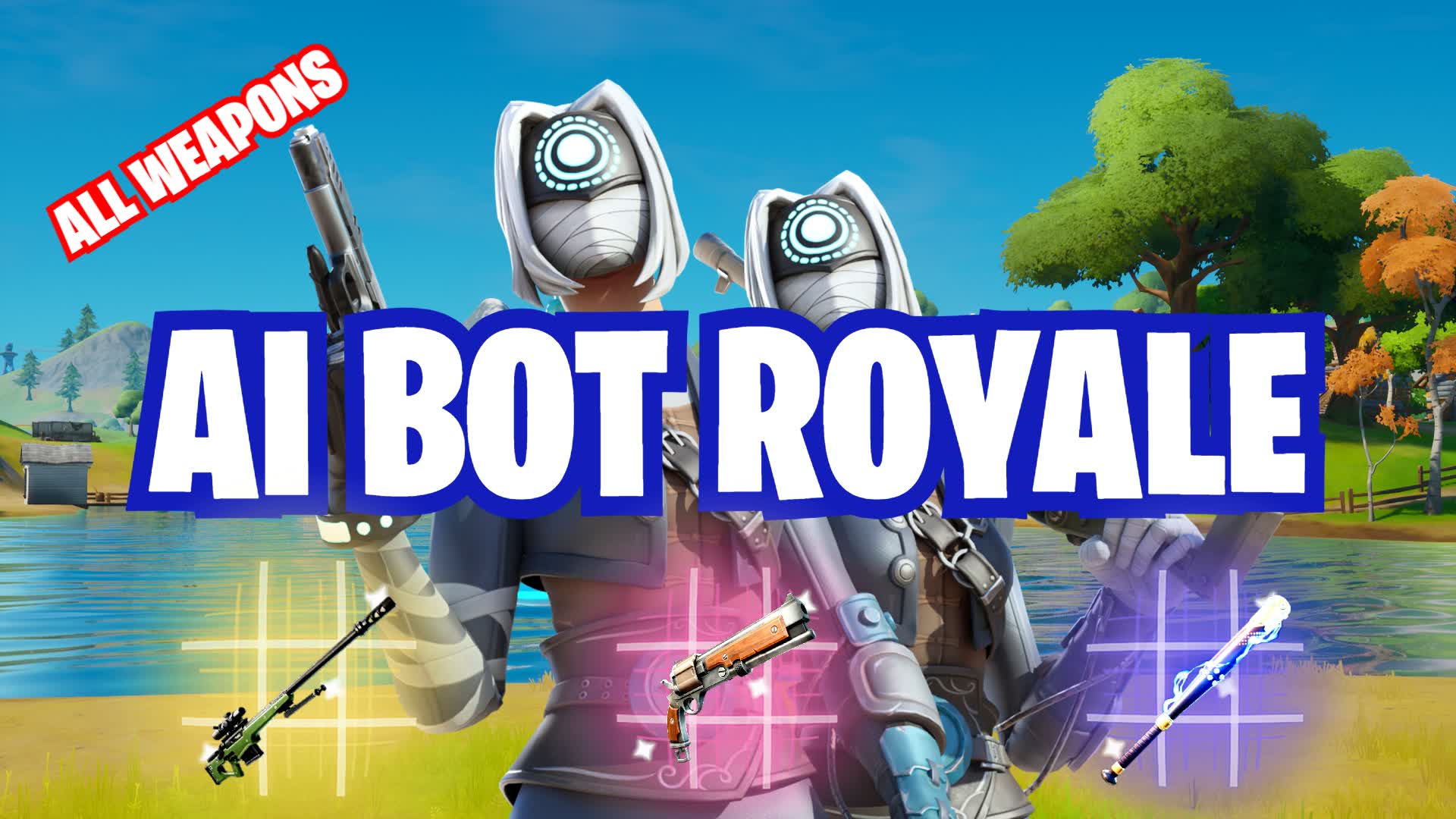 AI Bot Royale 6692-6288-8334 by artysk - Fortnite Creative Map Code - Fortnite.GG