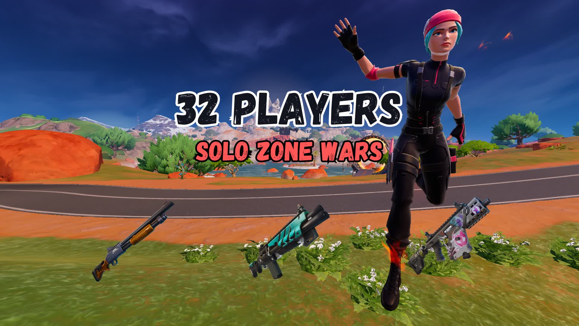 Solo Realistic Zone Wars I 32 Players 0203-1970-8815 by pradosainz - Fortnite Creative Map Code ...
