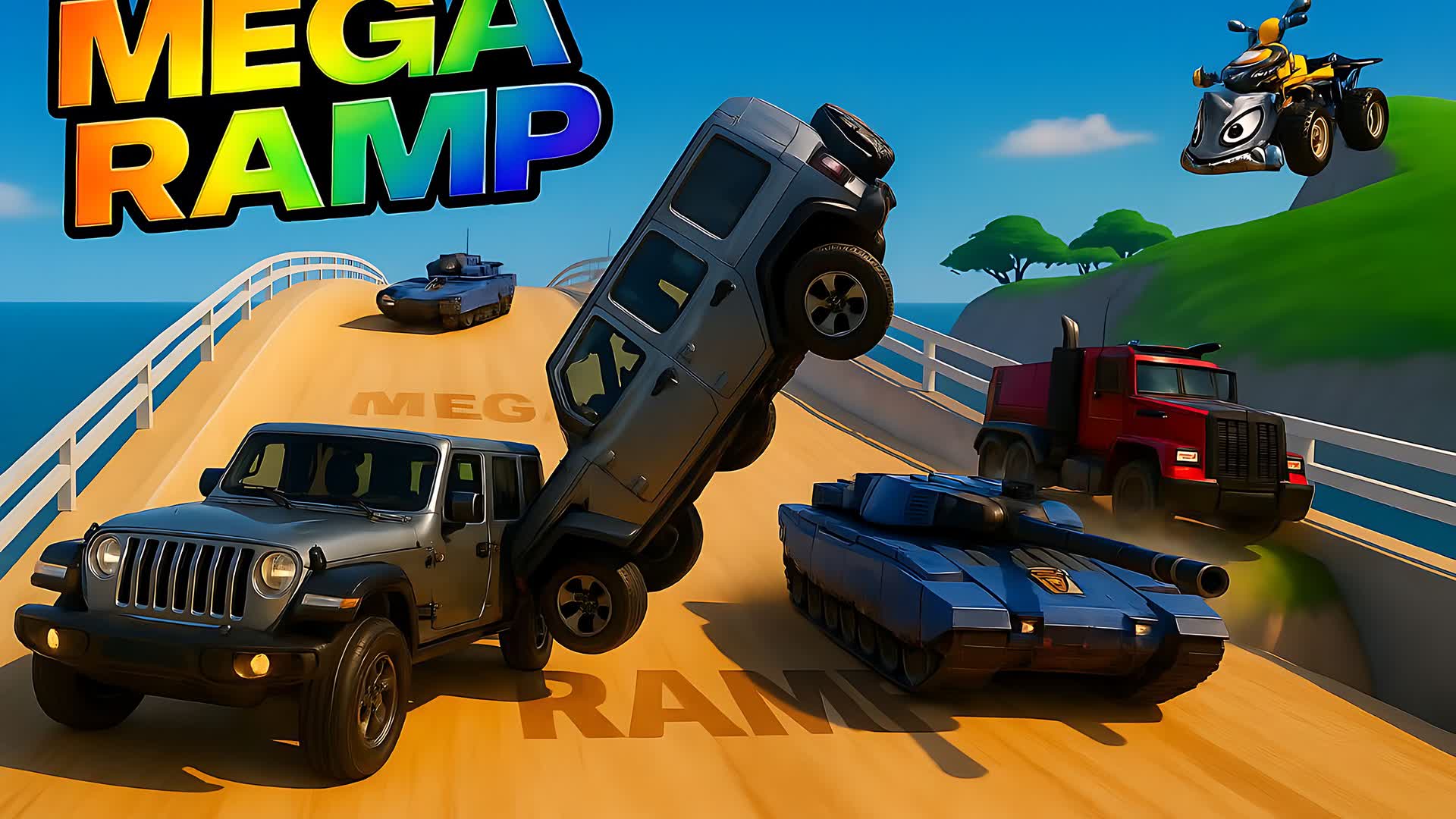 🤩MEGA RAMP🤩NEW 0786-0265-9869 by dominik_morann - Fortnite